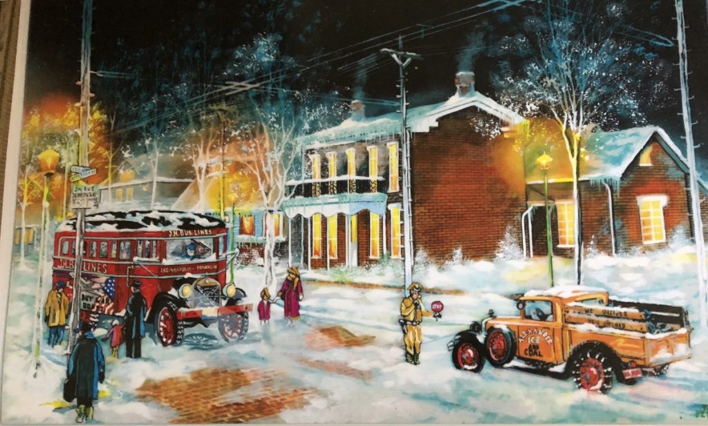 J & H Bus Lines – Tom Peters Art